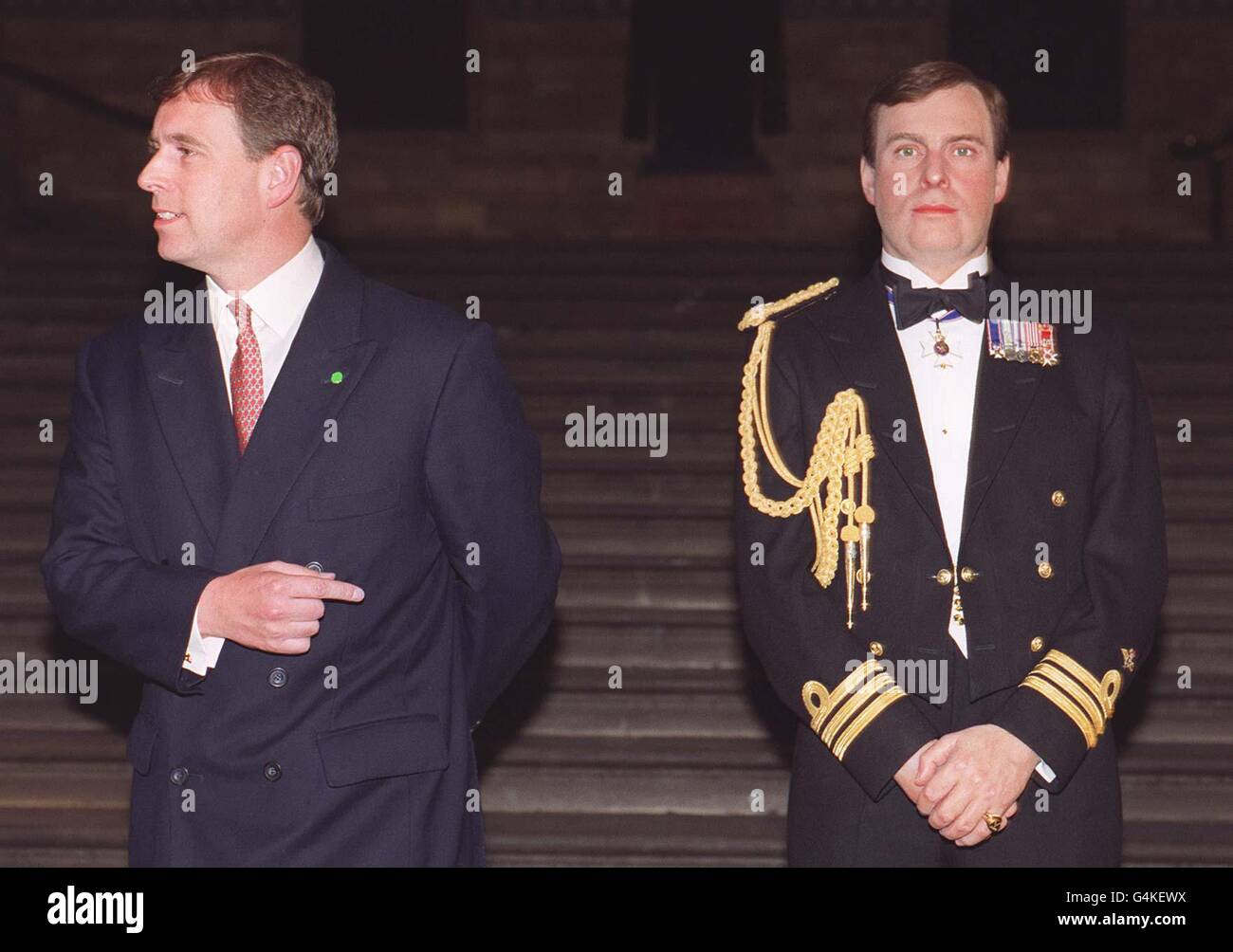 Royal Duke Waxwork 3 Stock Photo - Alamy