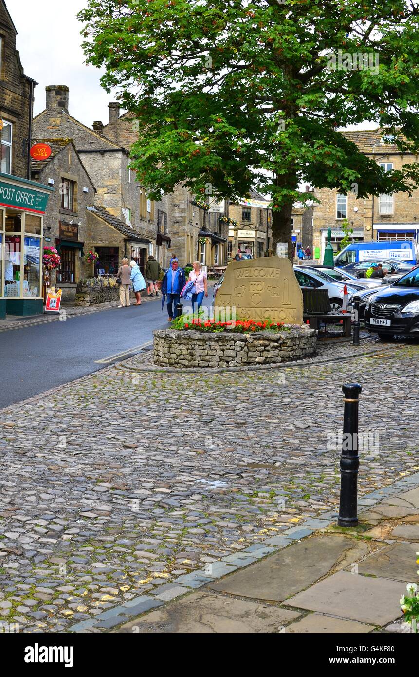 Grassington Centre Yorkshire Dales Stock Photo - Alamy