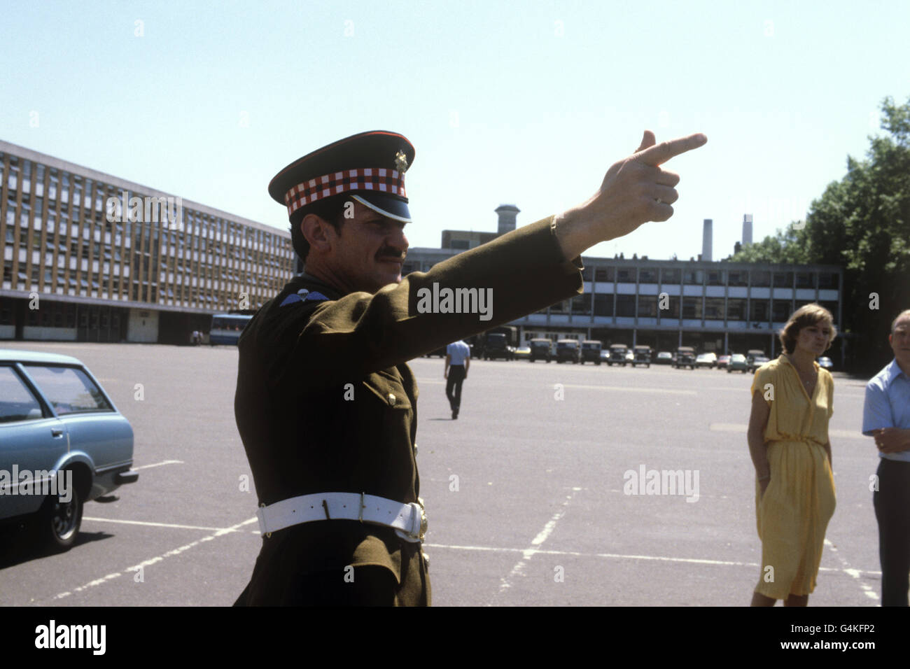 Lance Corporal Alistair Galloway from Edinburgh, at Chelsea Barracks ...
