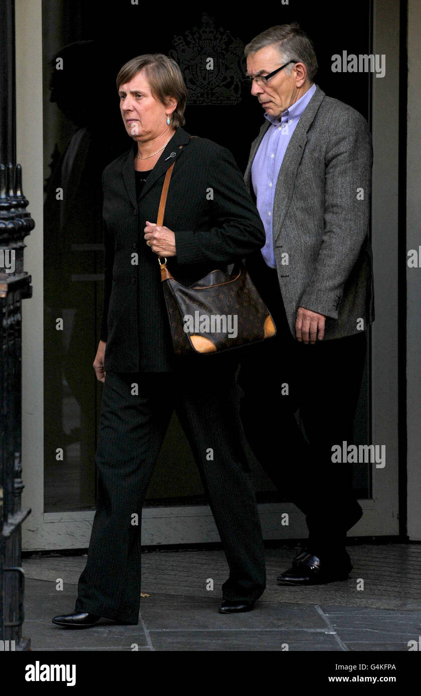 David and Teresa Yeates outside Bristol Crown Court, for the trial of ...