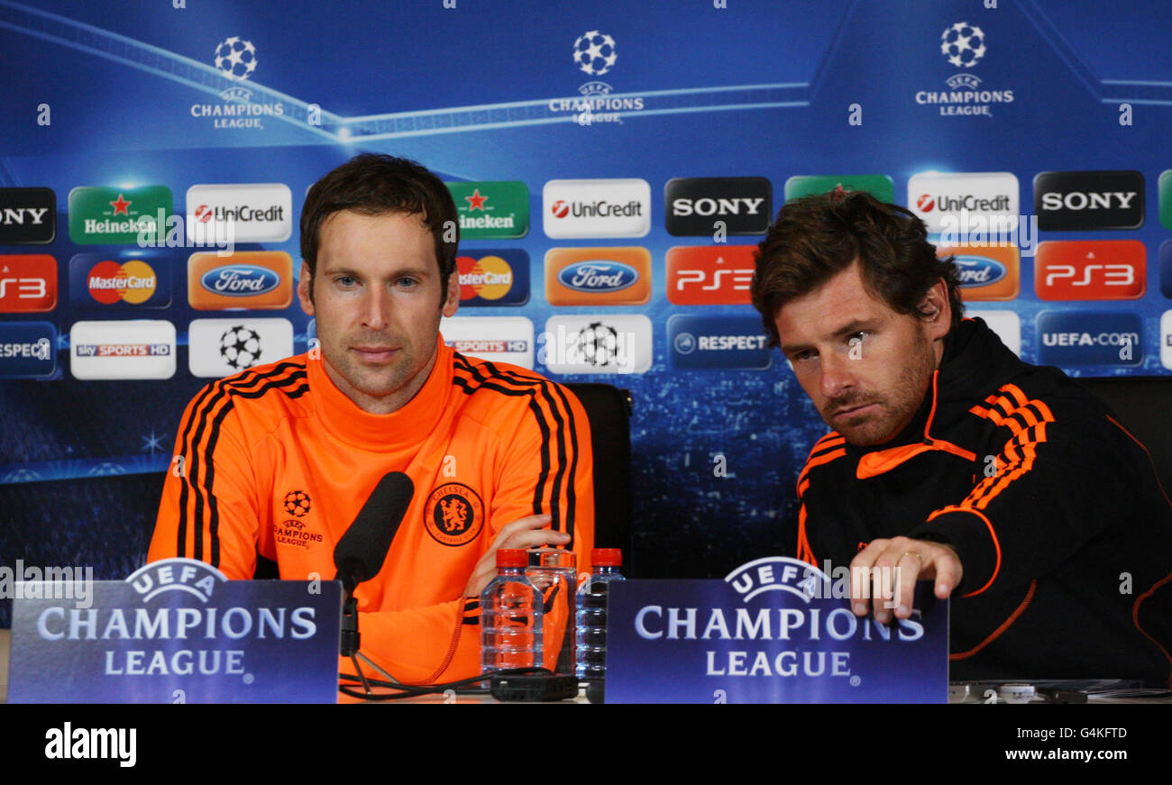 Chelsea goalkeeper petr cech press conference cobham training ground hi ...