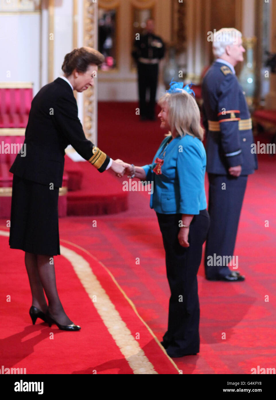 Angela Burridge from Weston-Super-Mare is made an Officer of the ...