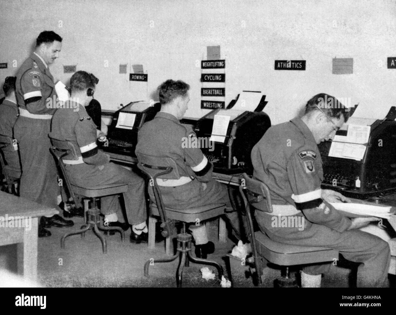 Olympic games melbourne 1956 hi-res stock photography and images - Alamy