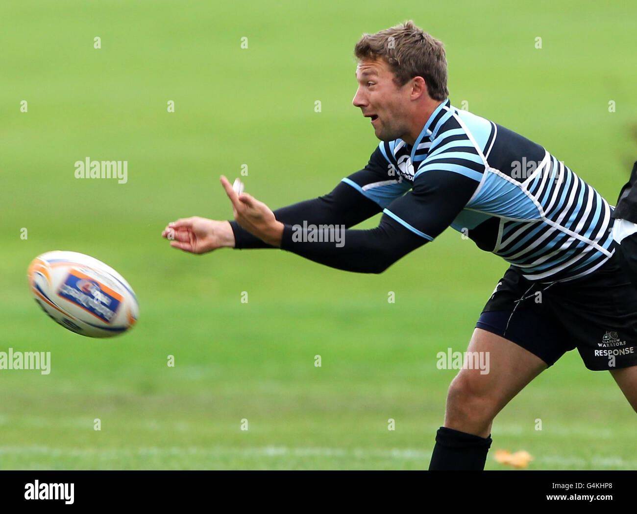 Rugby Union - Glasgow Warriors Training Session - Strathallan School ...