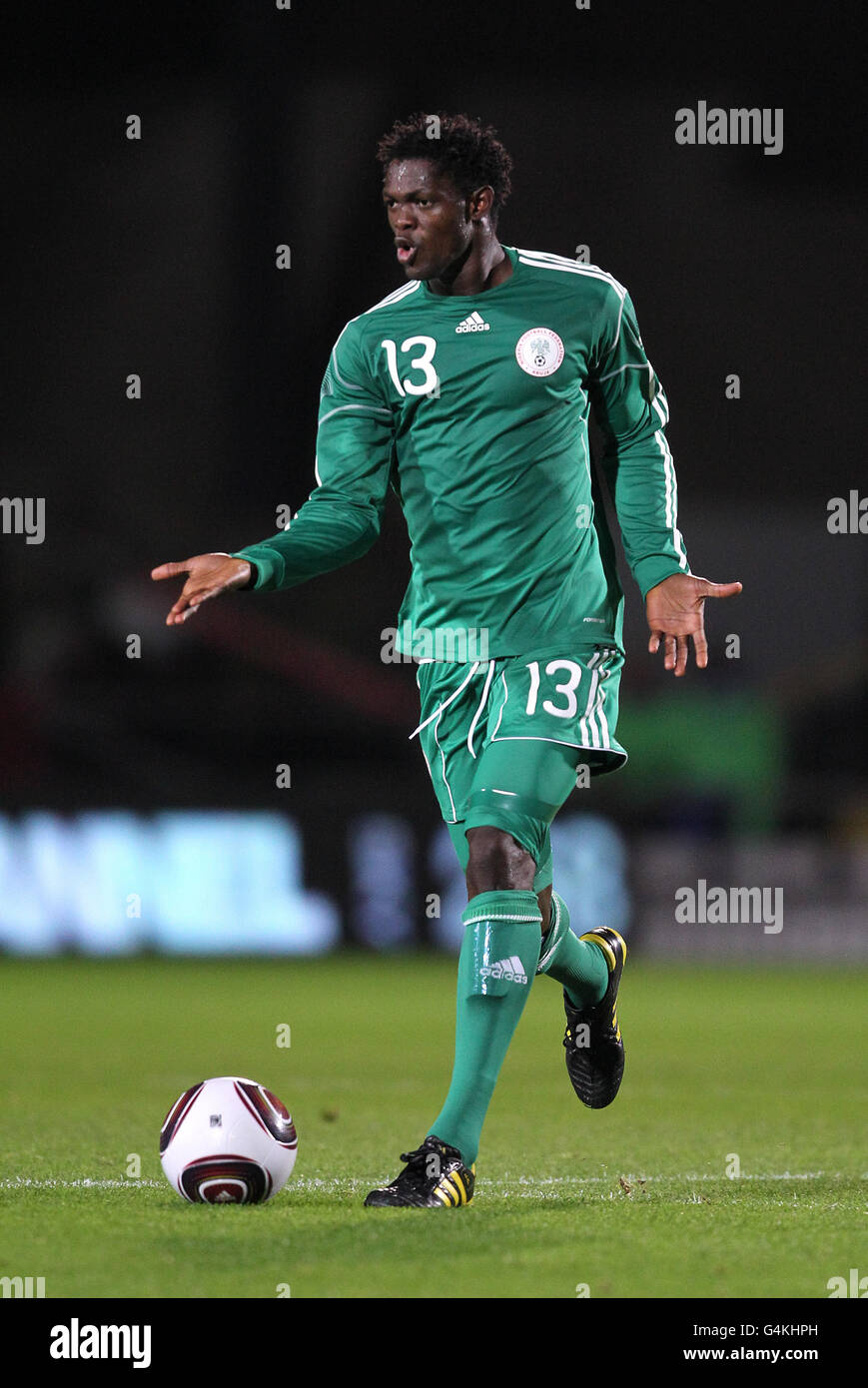 Soccer - International Friendly - Ghana v Nigeria - Vicarage Road. Kalu ...