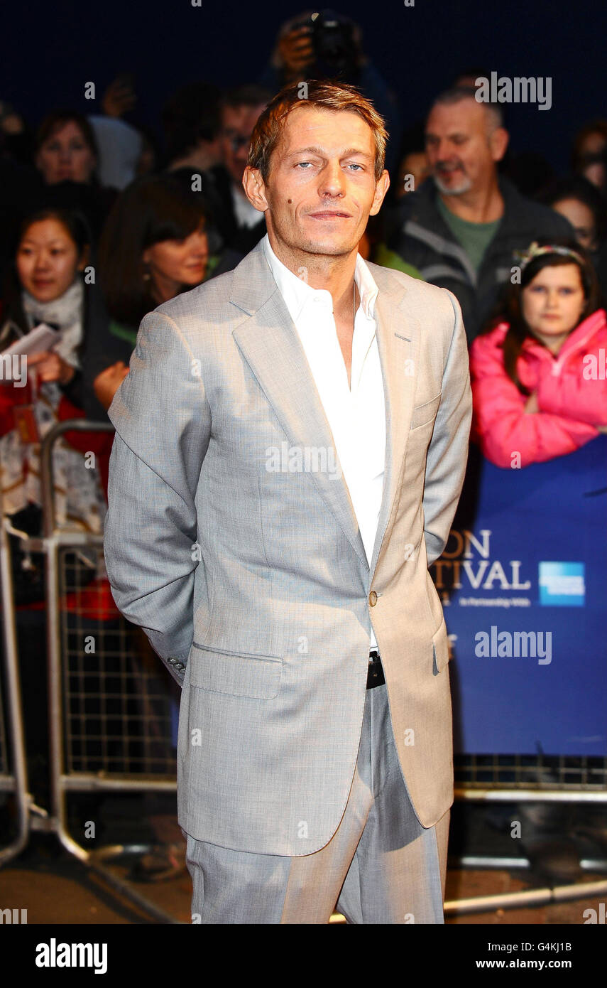 Leo Gregory arriving at the premiere of Wild Bill at VUE, Leicester ...