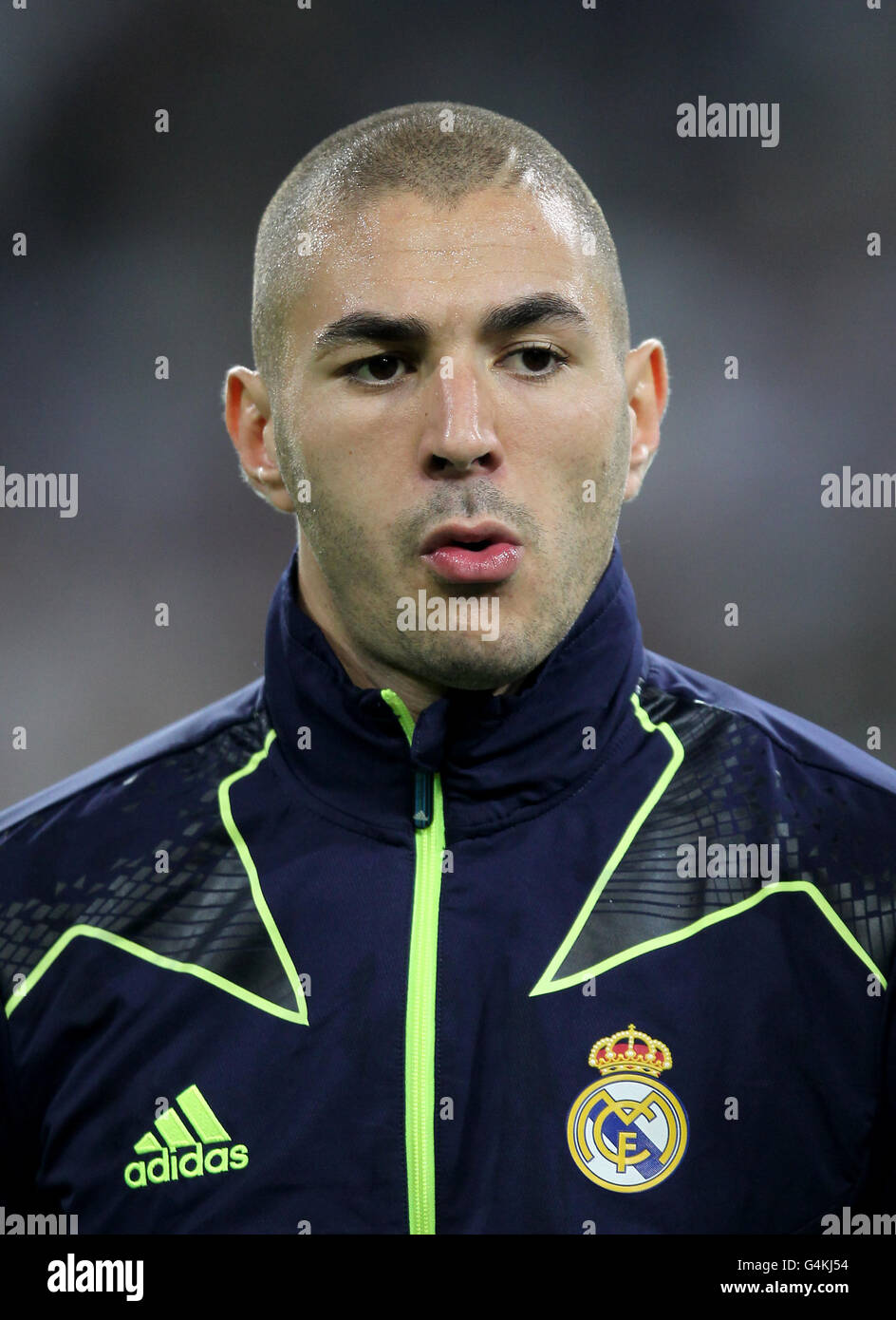 Head shot karim benzema real hi-res stock photography and images - Alamy