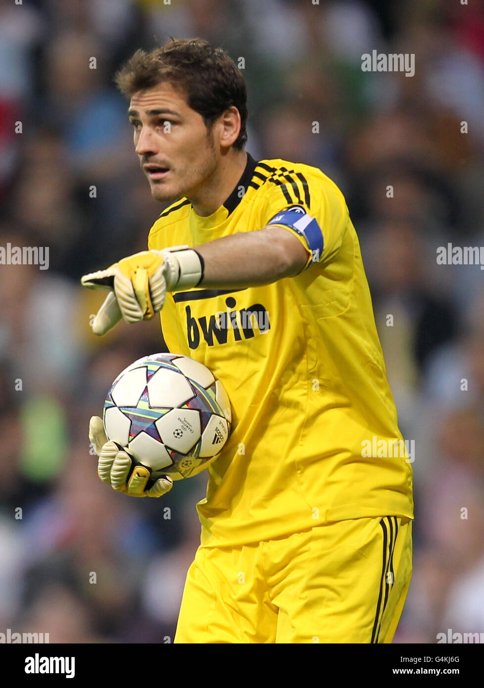 Iker casillas real madrid goalkeeper hi-res stock photography and ...