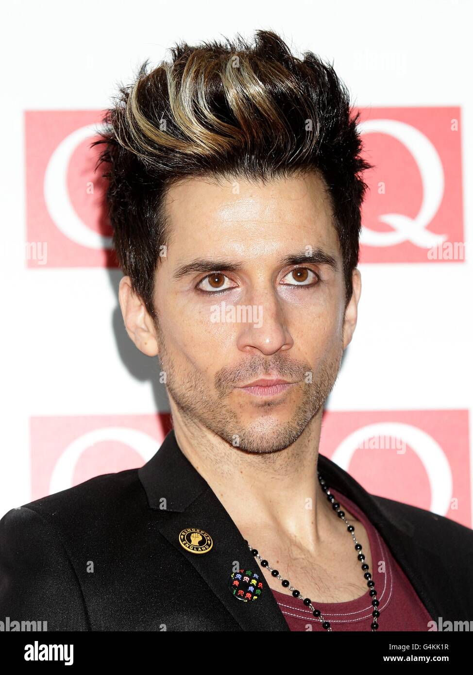 Russell Kane arriving for the Q Awards at the Grosvenor House Hotel ...