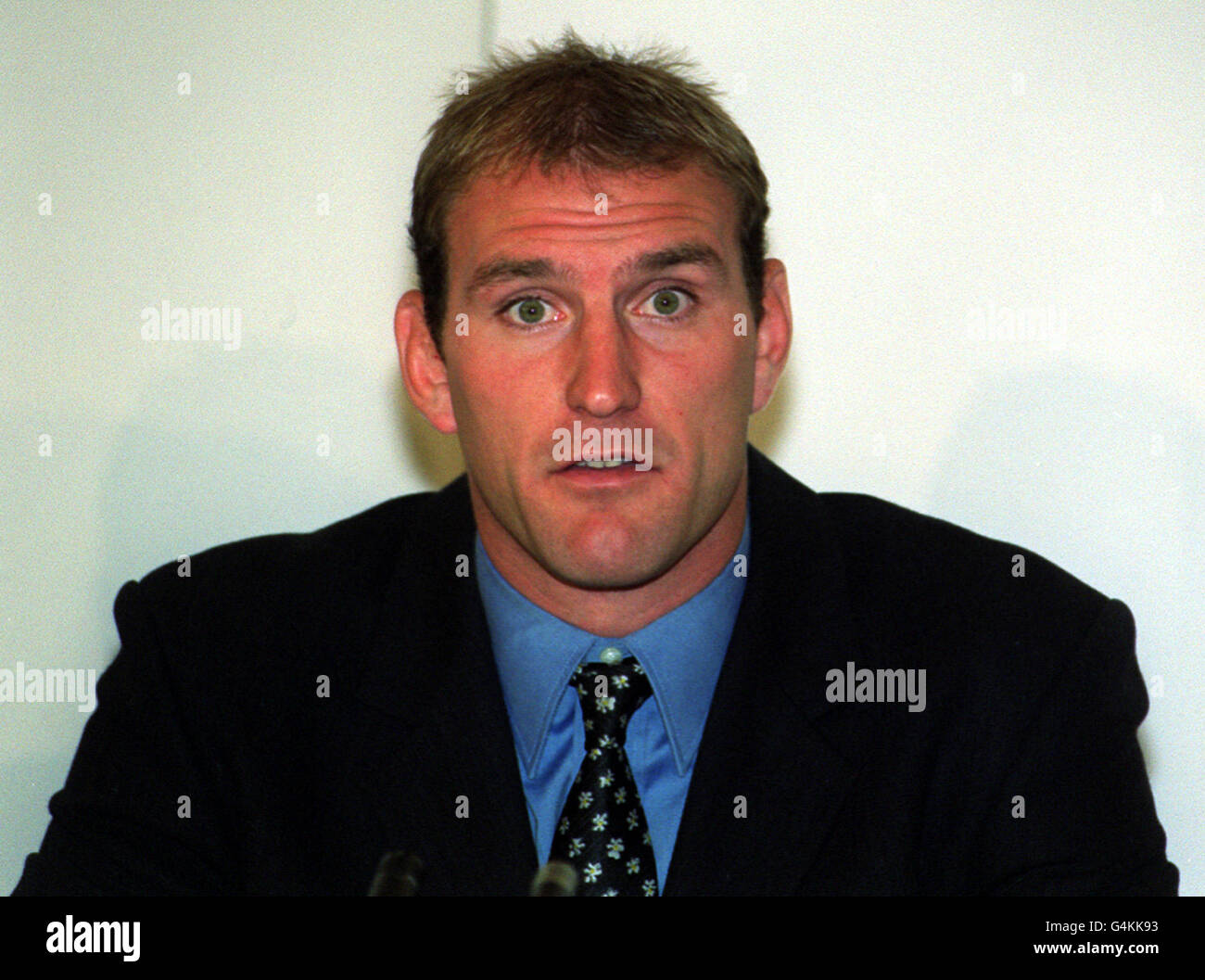 Lawrence dallaglio news conference rugby football unions headquarters ...