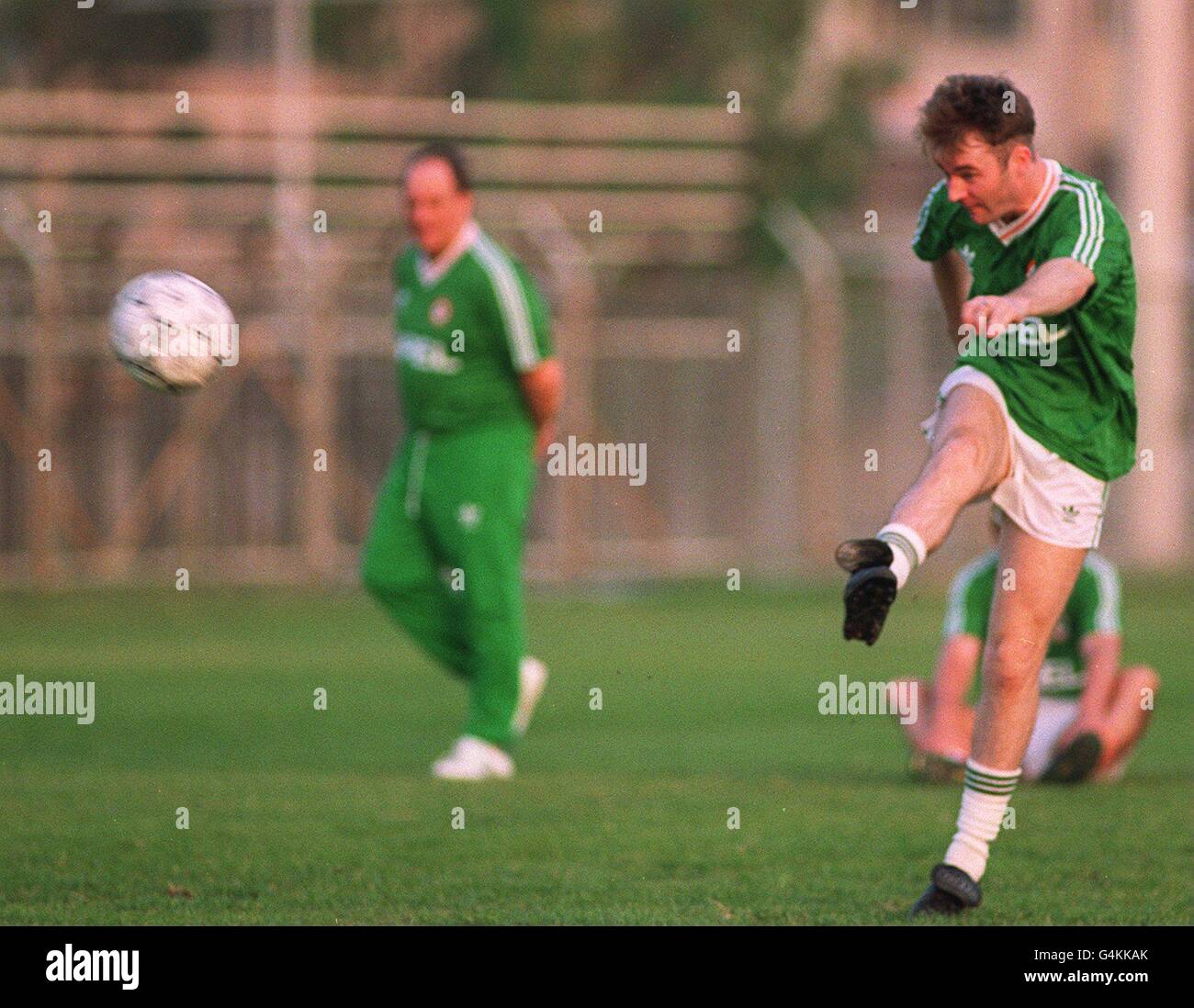 Soccer international friendly turkey v ireland hi-res stock photography ...