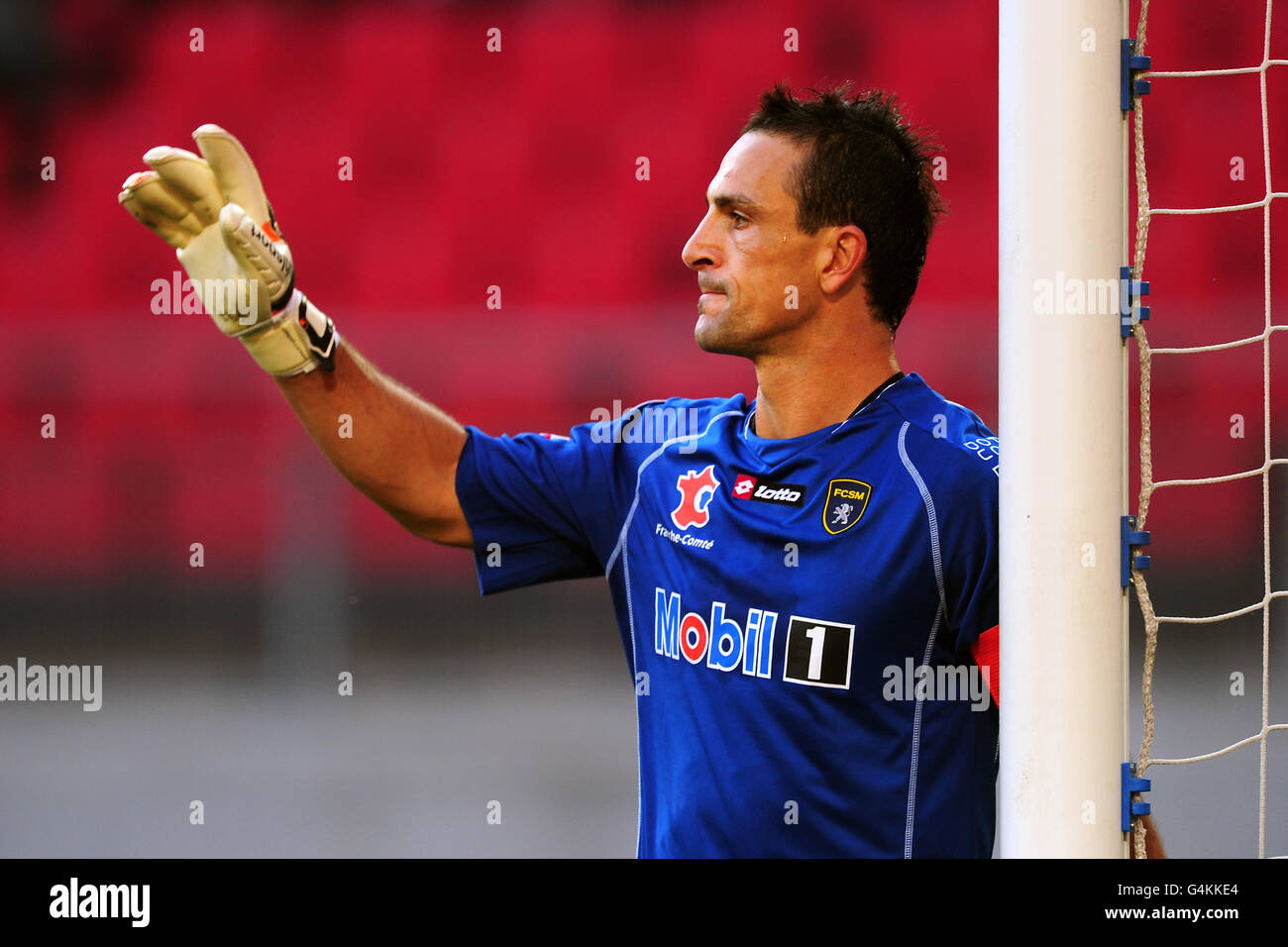 Sochaux goalkeeper teddy richert hi-res stock photography and images ...