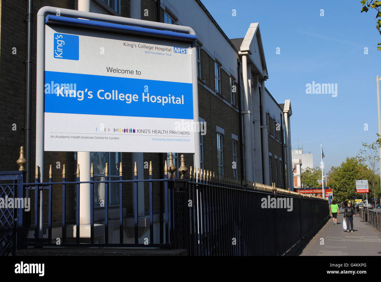 King's College Hospital Stock Photo - Alamy