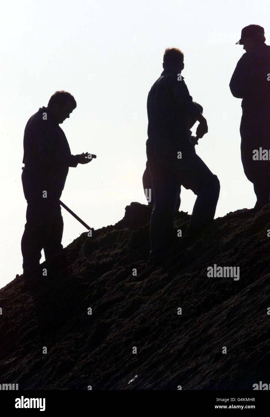 IRA/McConville body search Stock Photo - Alamy