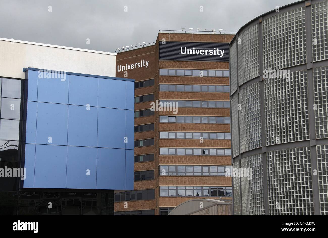 University of huddersfield queensgate campus hi-res stock photography ...
