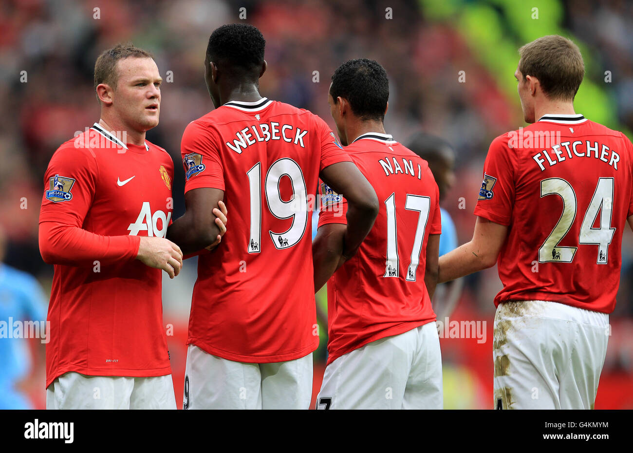 Louis nani and darren fletcher hi-res stock photography and images - Alamy