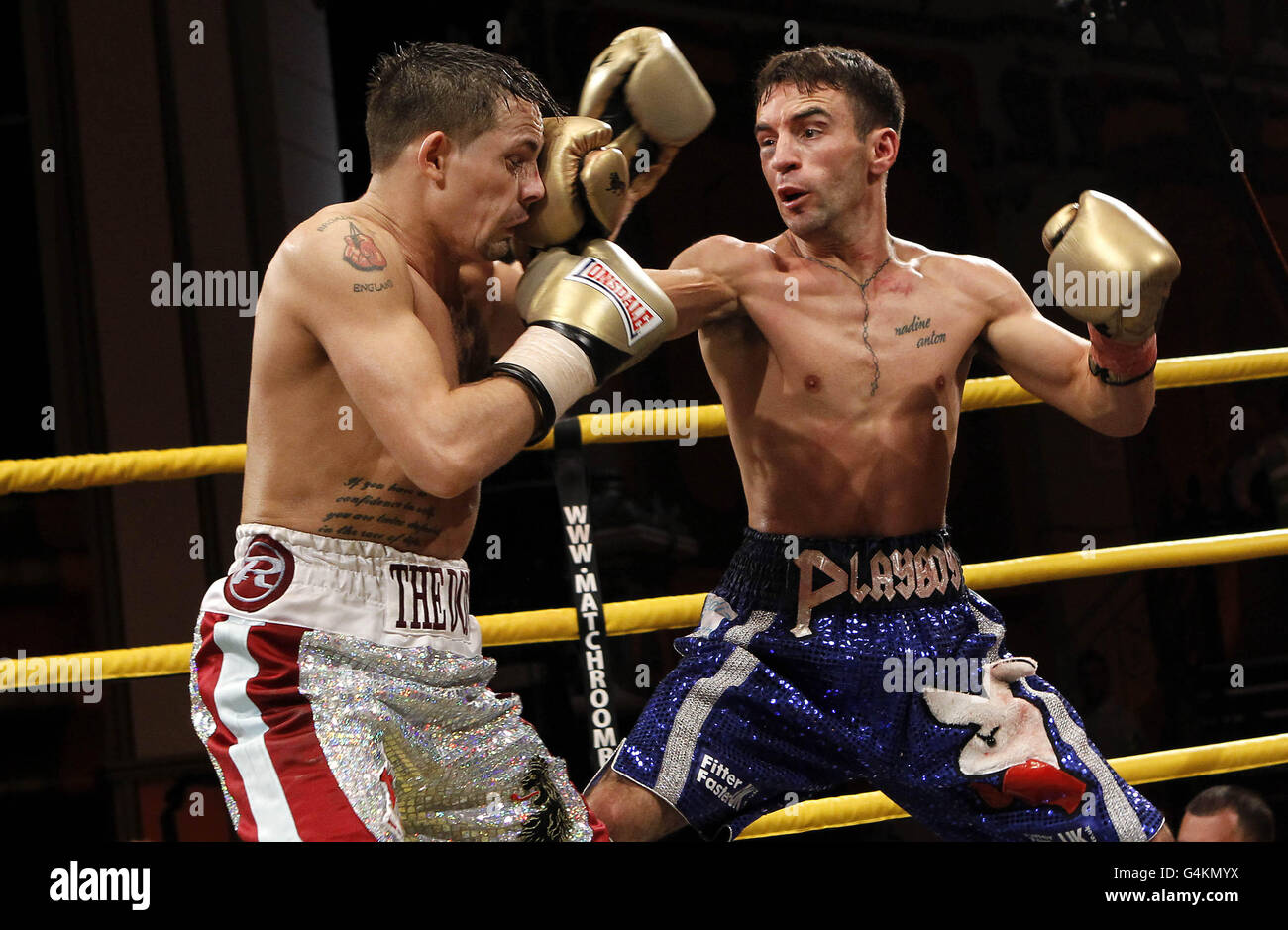 Boxing - Super Flyweight Prizefighter - Liverpool Olympia Stock Photo ...