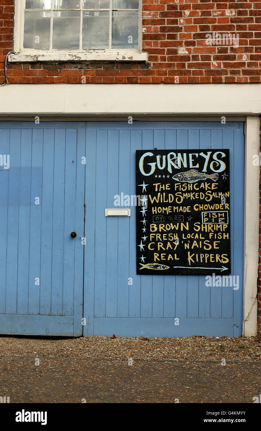 North Norfolk Coastal Views - Burnham Market. A general view of Gurneys ...