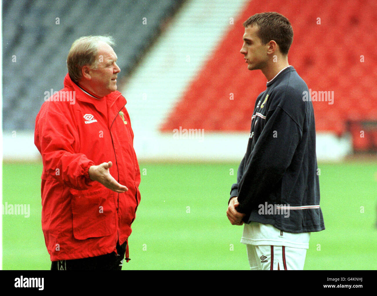 Paul ritchie scotland training hi-res stock photography and images - Alamy