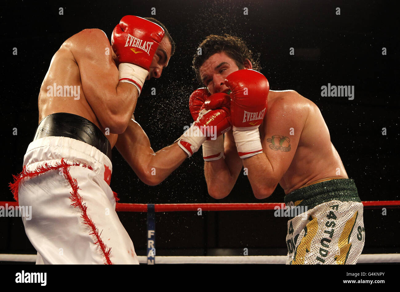 Boxing - International Welterweight Contest - Dean Byrne v Frank ...