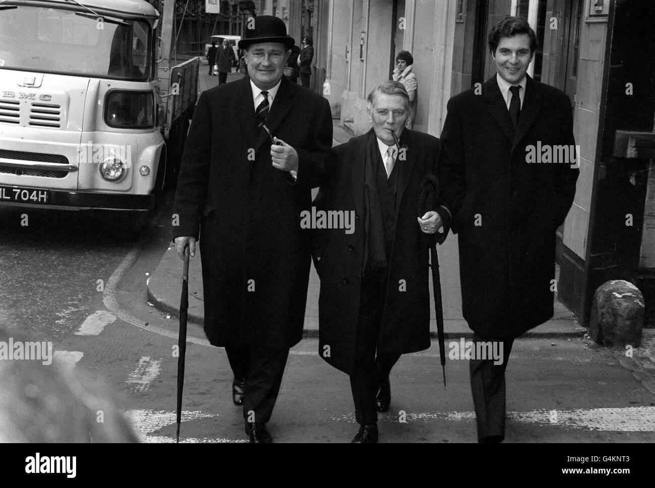 Library file dated 3/2/71 of Jonathan Aitken (right). Aitken, 56, faces ...