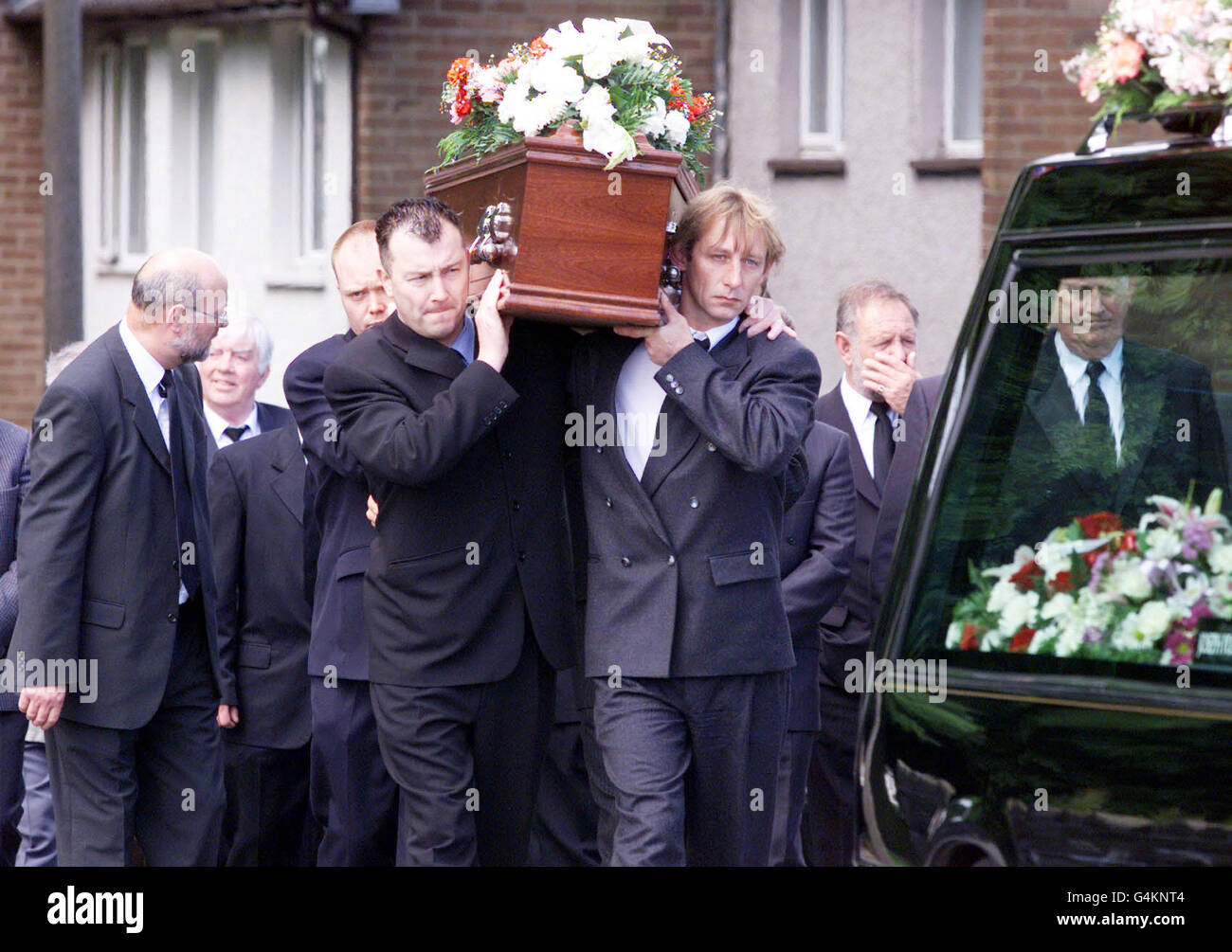 Murdered in a loyalist bomb attack on her portadown home hi-res stock ...