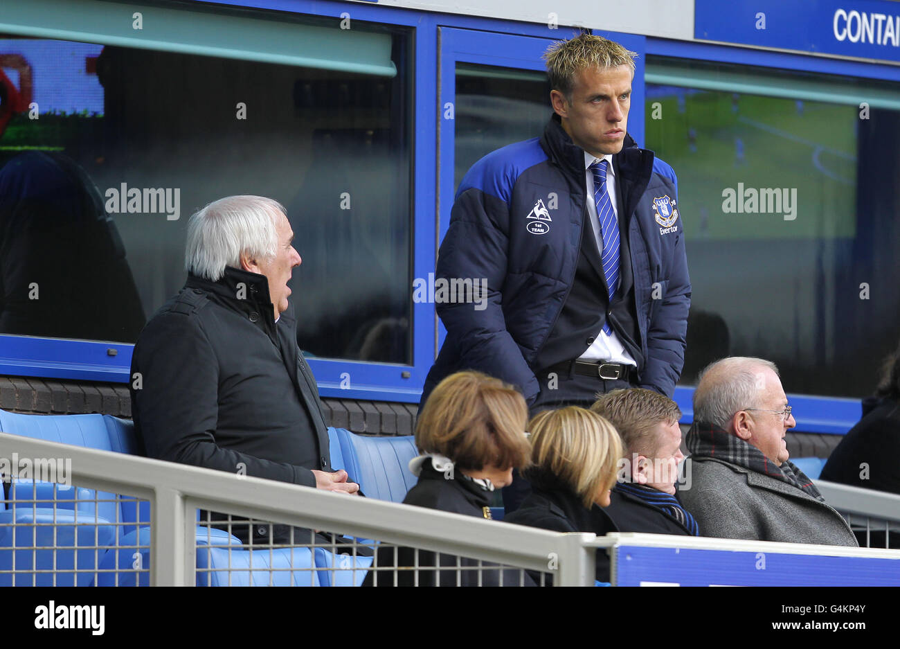 Phil neville in stands hi-res stock photography and images - Alamy