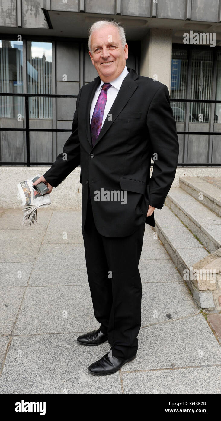 Kelvin mackenzie arrives at the queen elizabeth ii conference centre hi ...