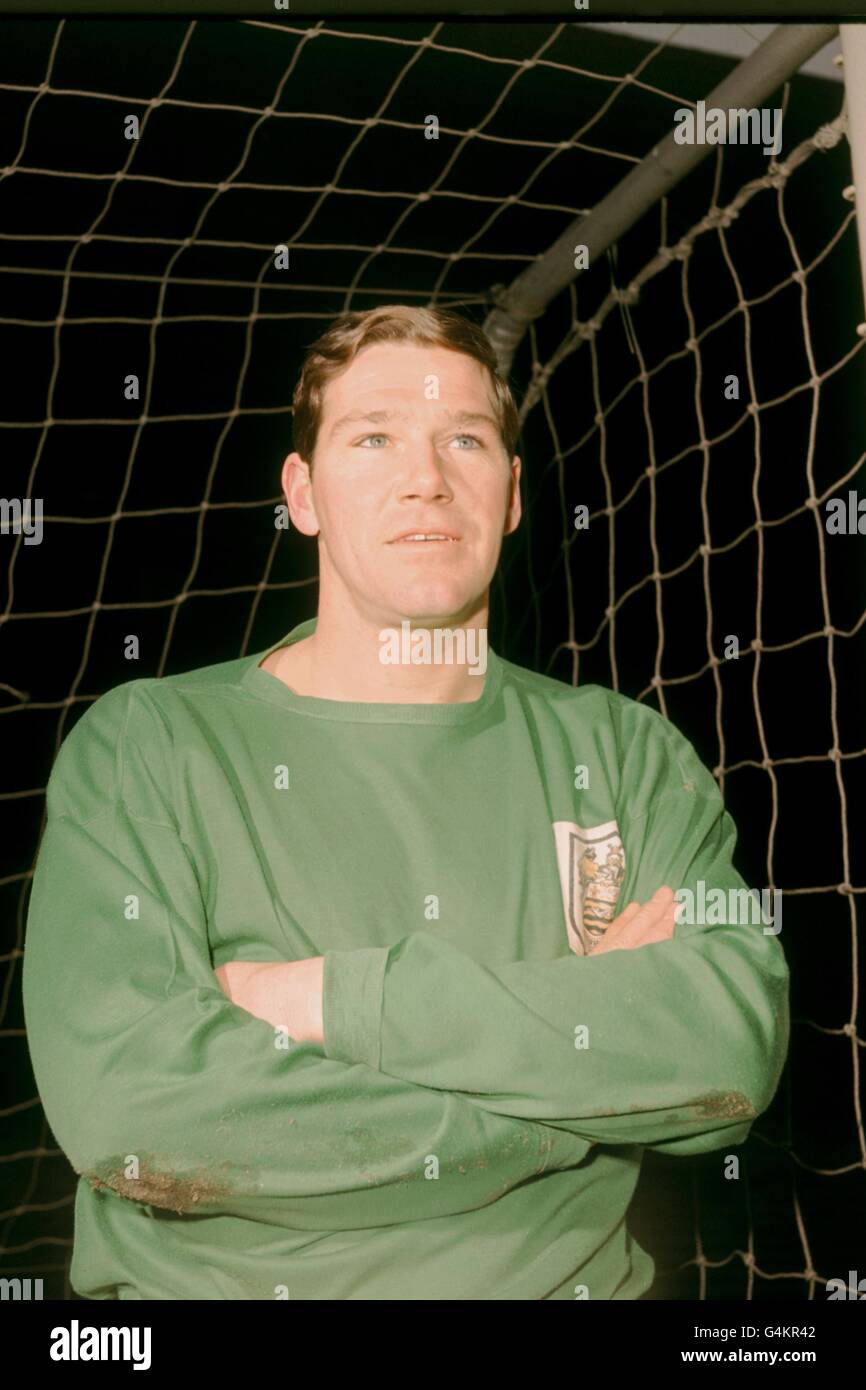 Soccer - Blackpool. Tony Waiters, Blackpool goalkeeper Stock Photo - Alamy