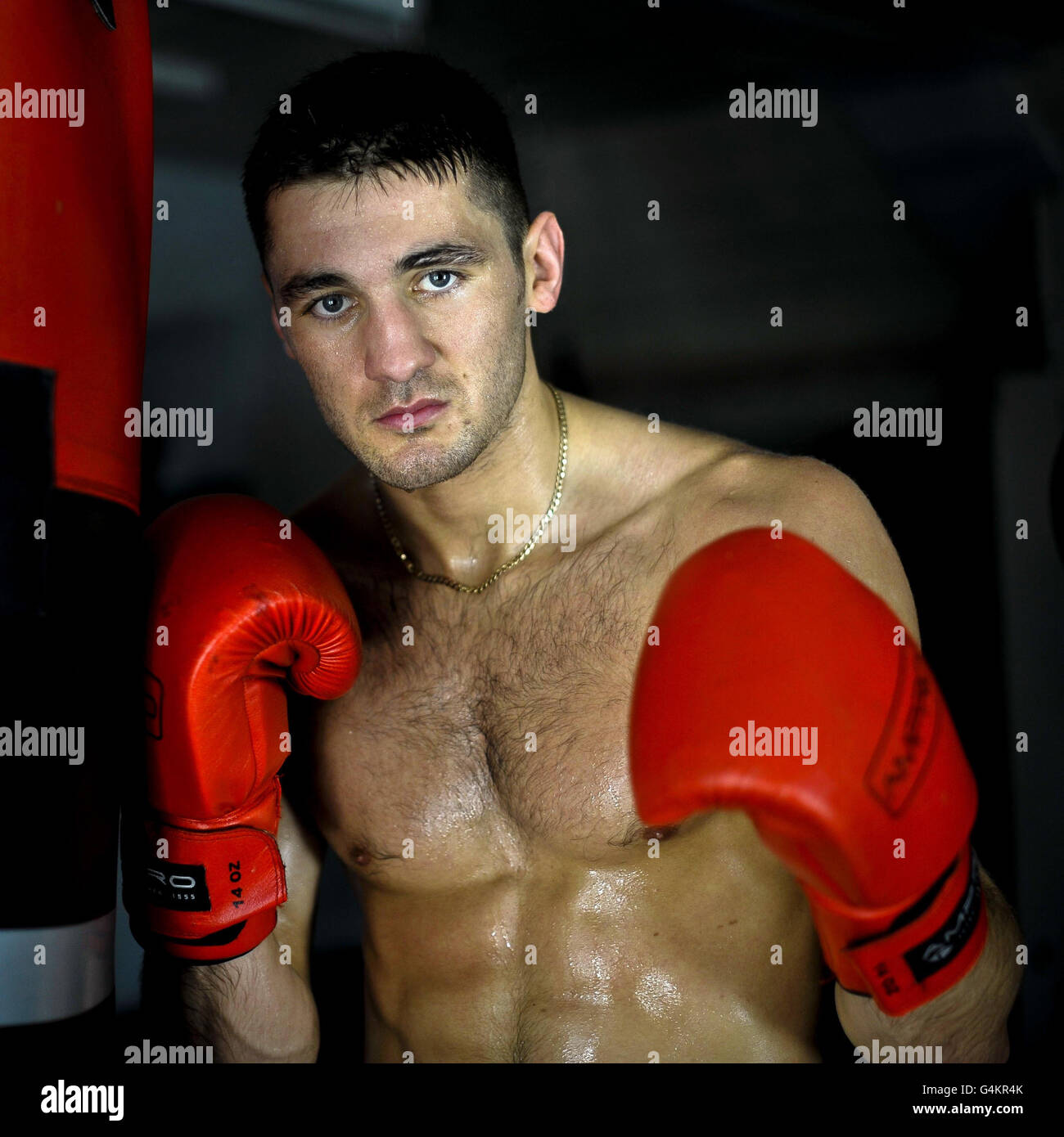 Boxing - Nathan Cleverly Media Work-Out - Bargoed Social Club. Nathan ...