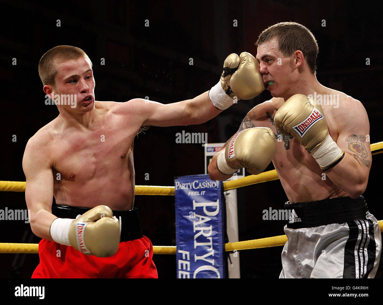 Boxing - Super Flyweight Prizefighter - Liverpool Olympia Stock Photo ...