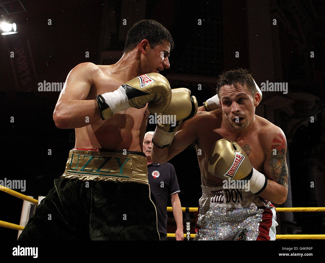Boxing - Super Flyweight Prizefighter - Liverpool Olympia Stock Photo ...