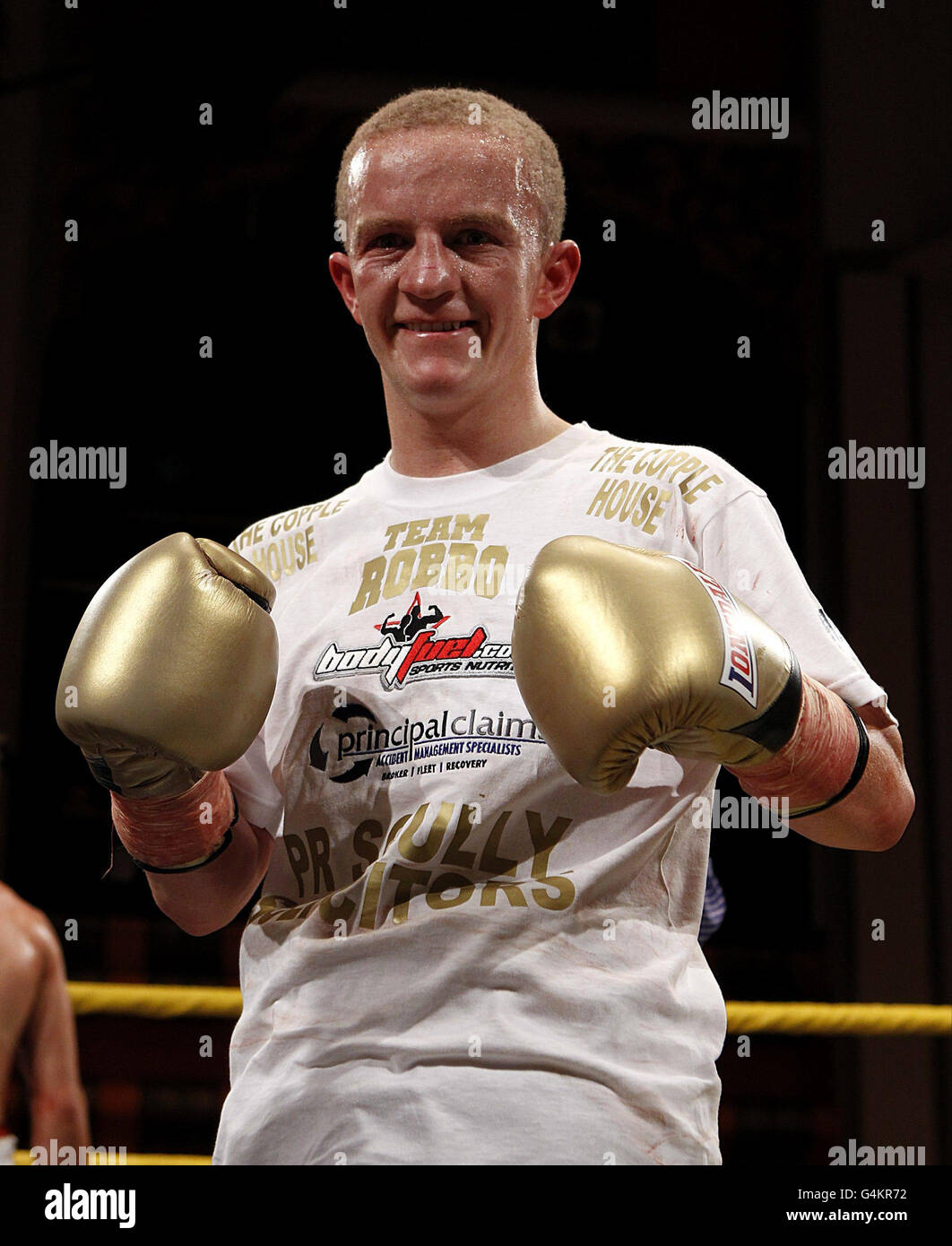 Boxing - Super Flyweight Prizefighter - Liverpool Olympia Stock Photo ...