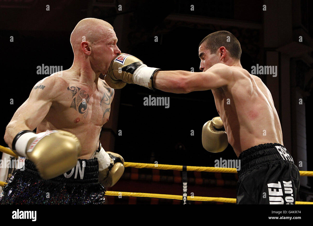 Boxing - Super Flyweight Prizefighter - Liverpool Olympia Stock Photo ...