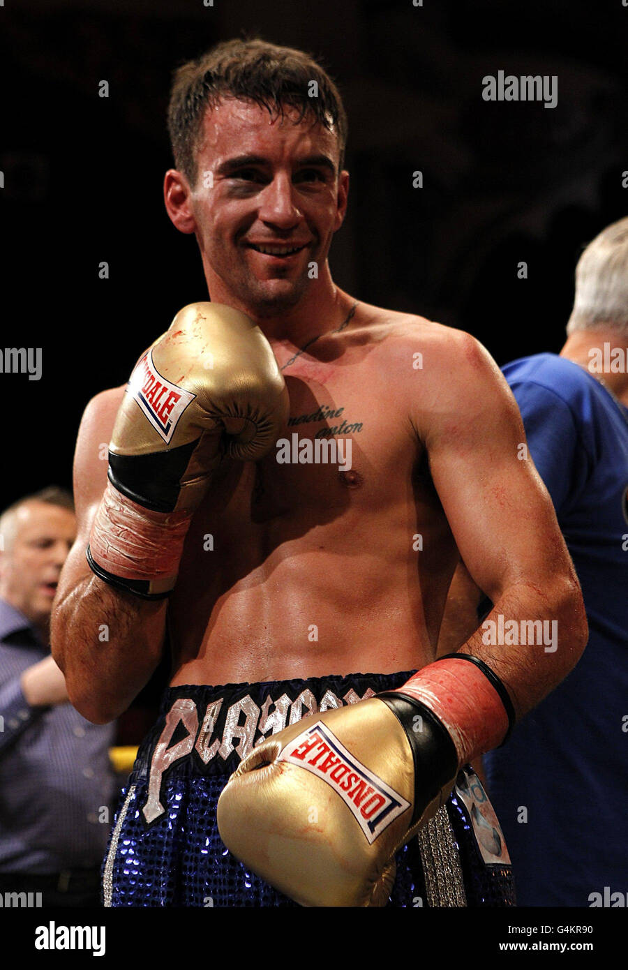 Boxing - Super Flyweight Prizefighter - Liverpool Olympia Stock Photo ...