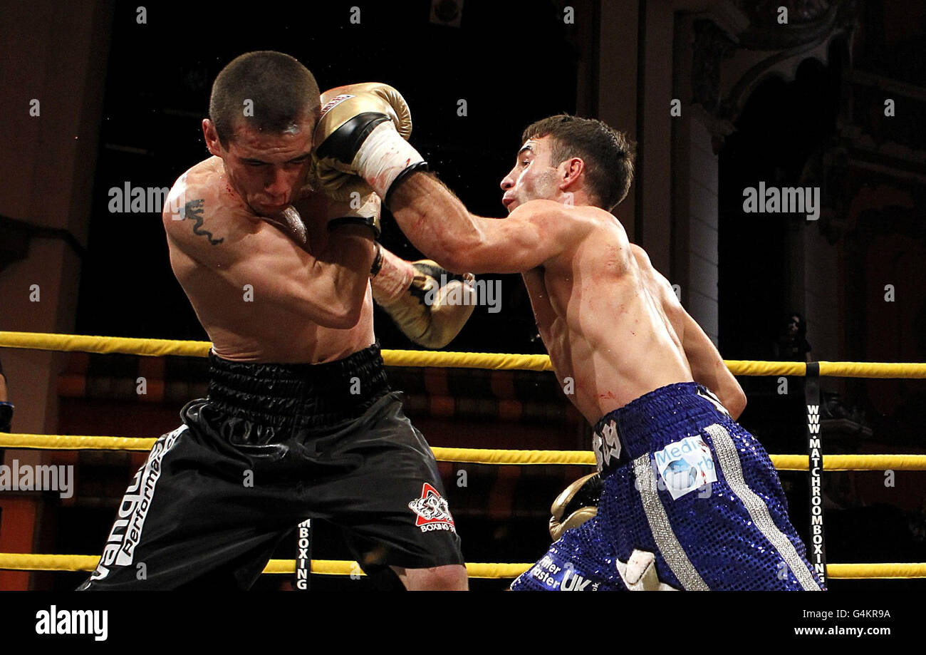 Boxing - Super Flyweight Prizefighter - Liverpool Olympia Stock Photo ...