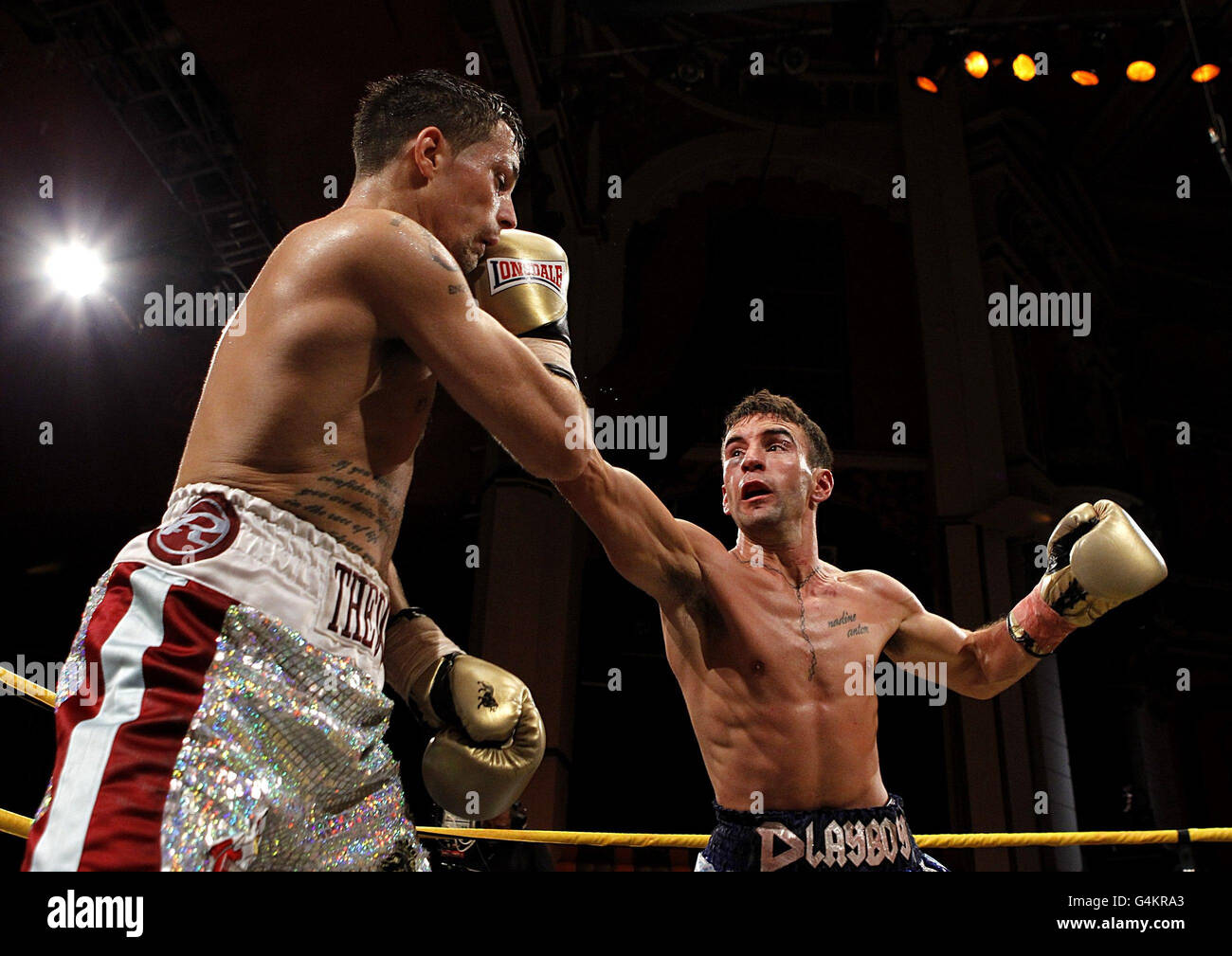 Boxing - Super Flyweight Prizefighter - Liverpool Olympia Stock Photo ...