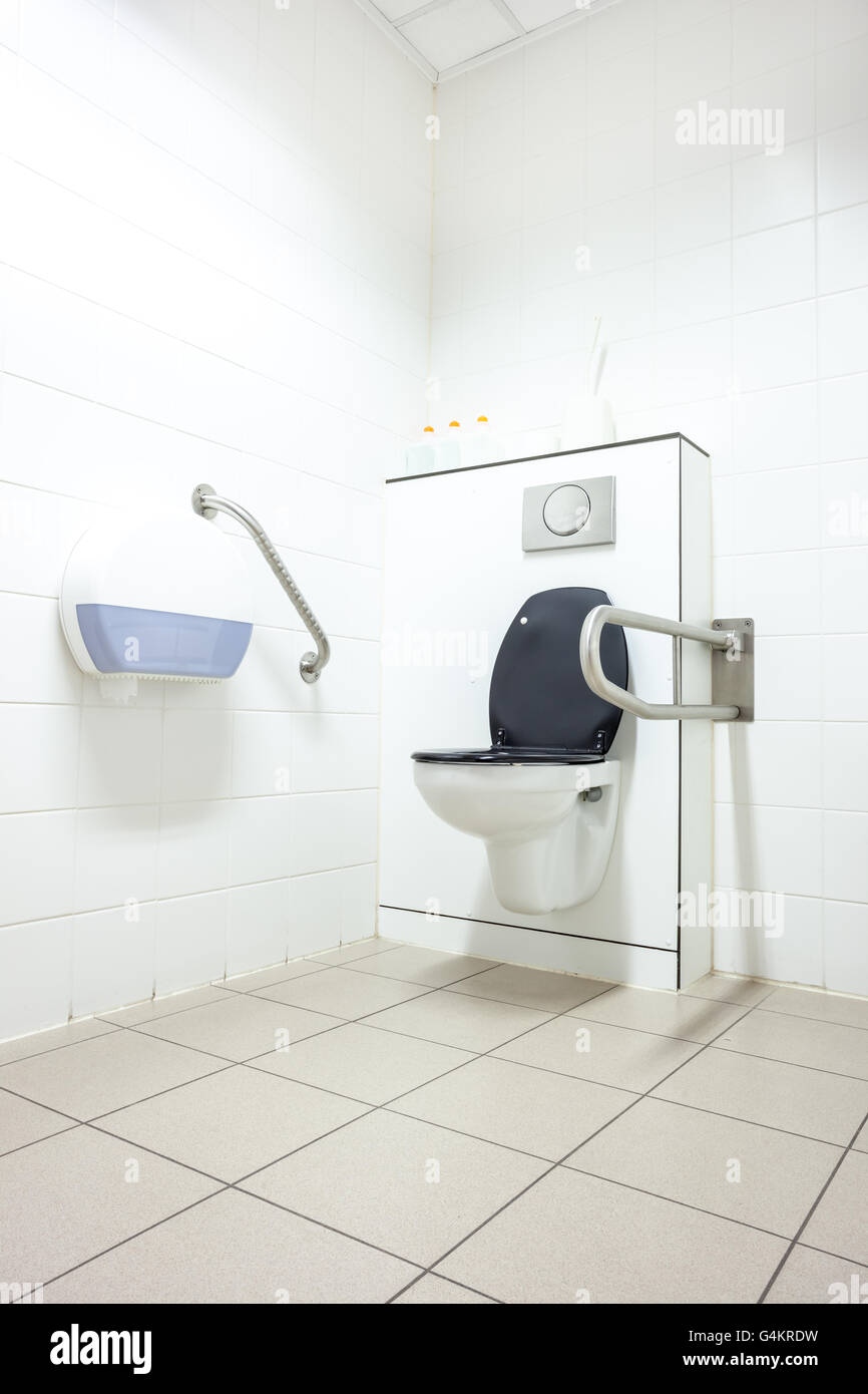 public disabled toilet in a large building Stock Photo - Alamy