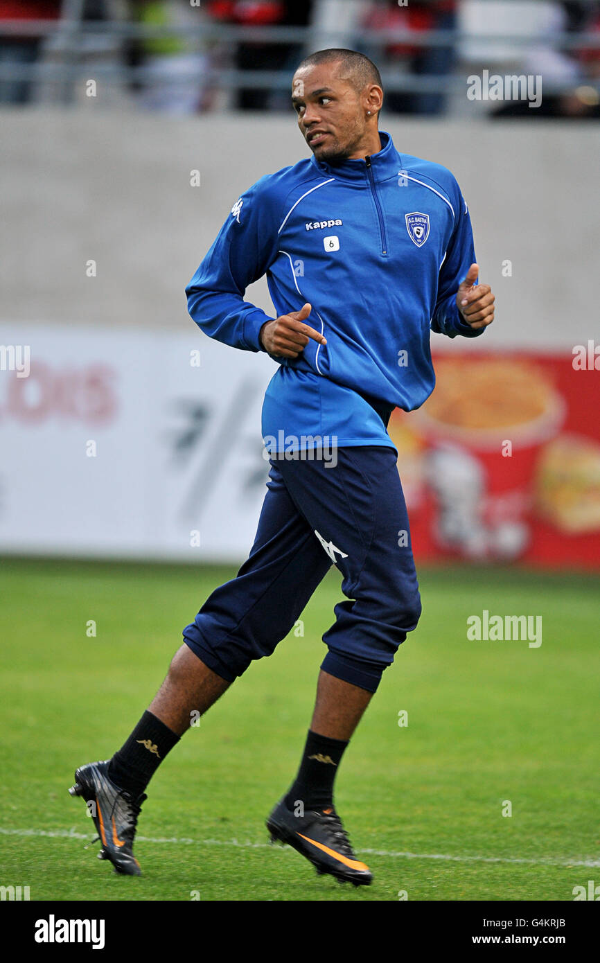 Soccer ligue stade de reims bastia stade auguste delaune ii hi-res ...