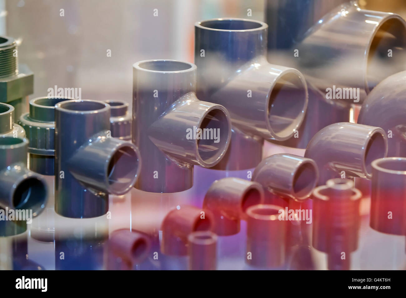 One detail and part of new machine; note shallow depth of field Stock ...