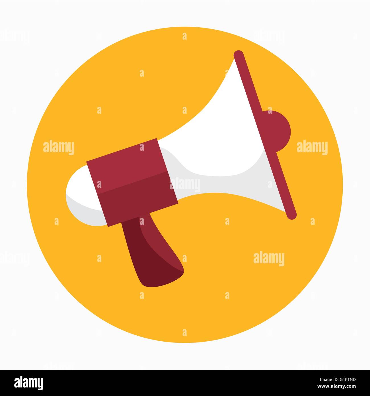 megaphone isolated design Stock Vector Image & Art - Alamy
