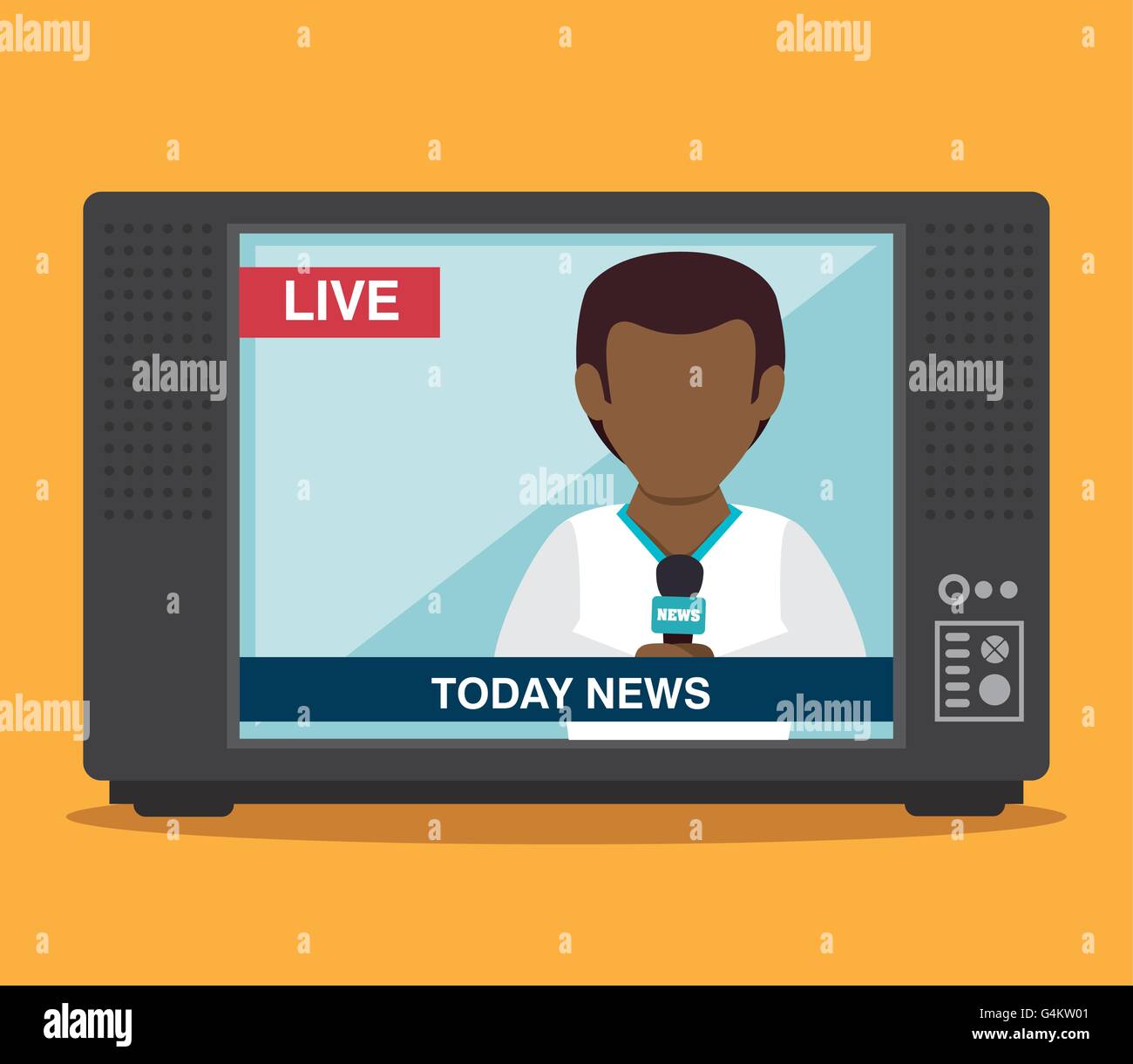 breaking news design Stock Vector Image & Art - Alamy