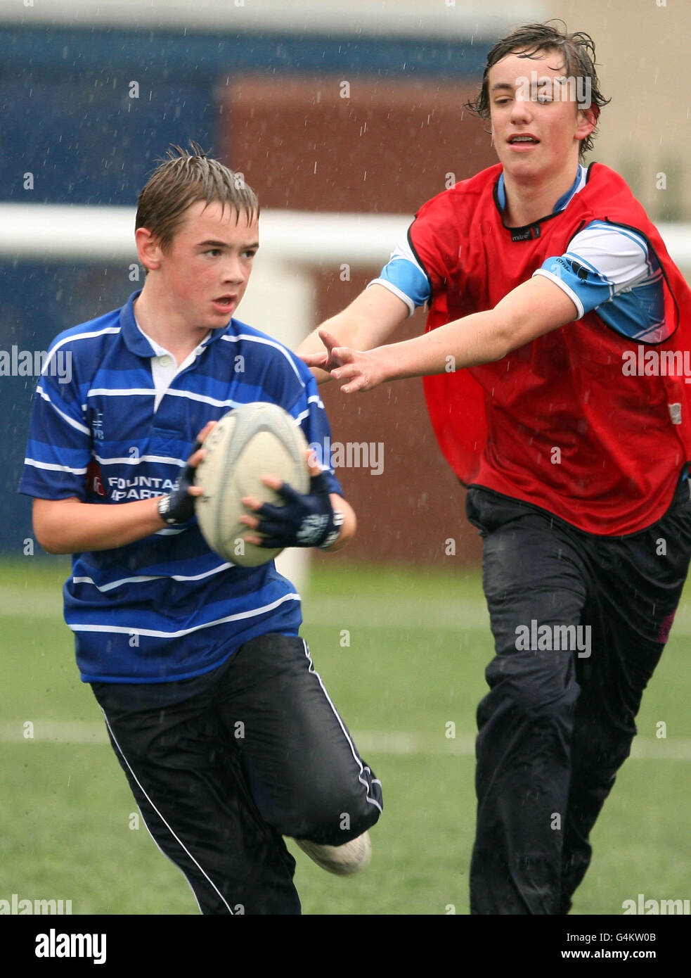 Rugby skills camp with 140 children and the Edinburgh squad at the ...