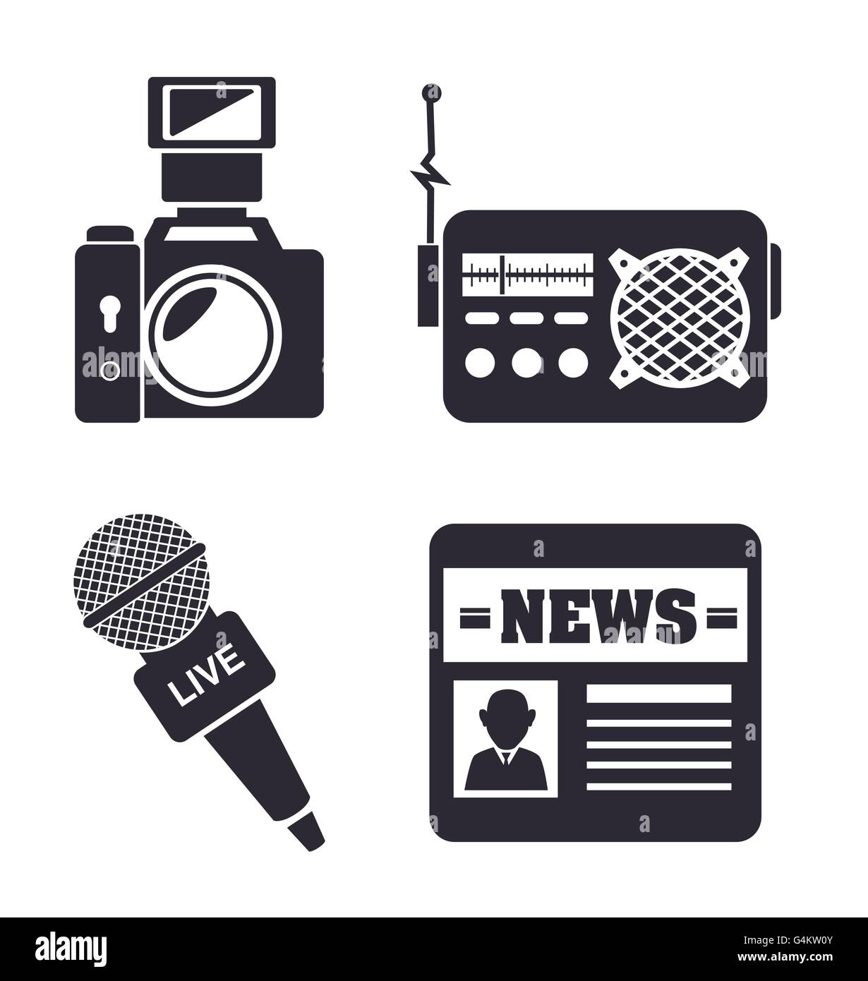 breaking news design Stock Vector Image & Art - Alamy