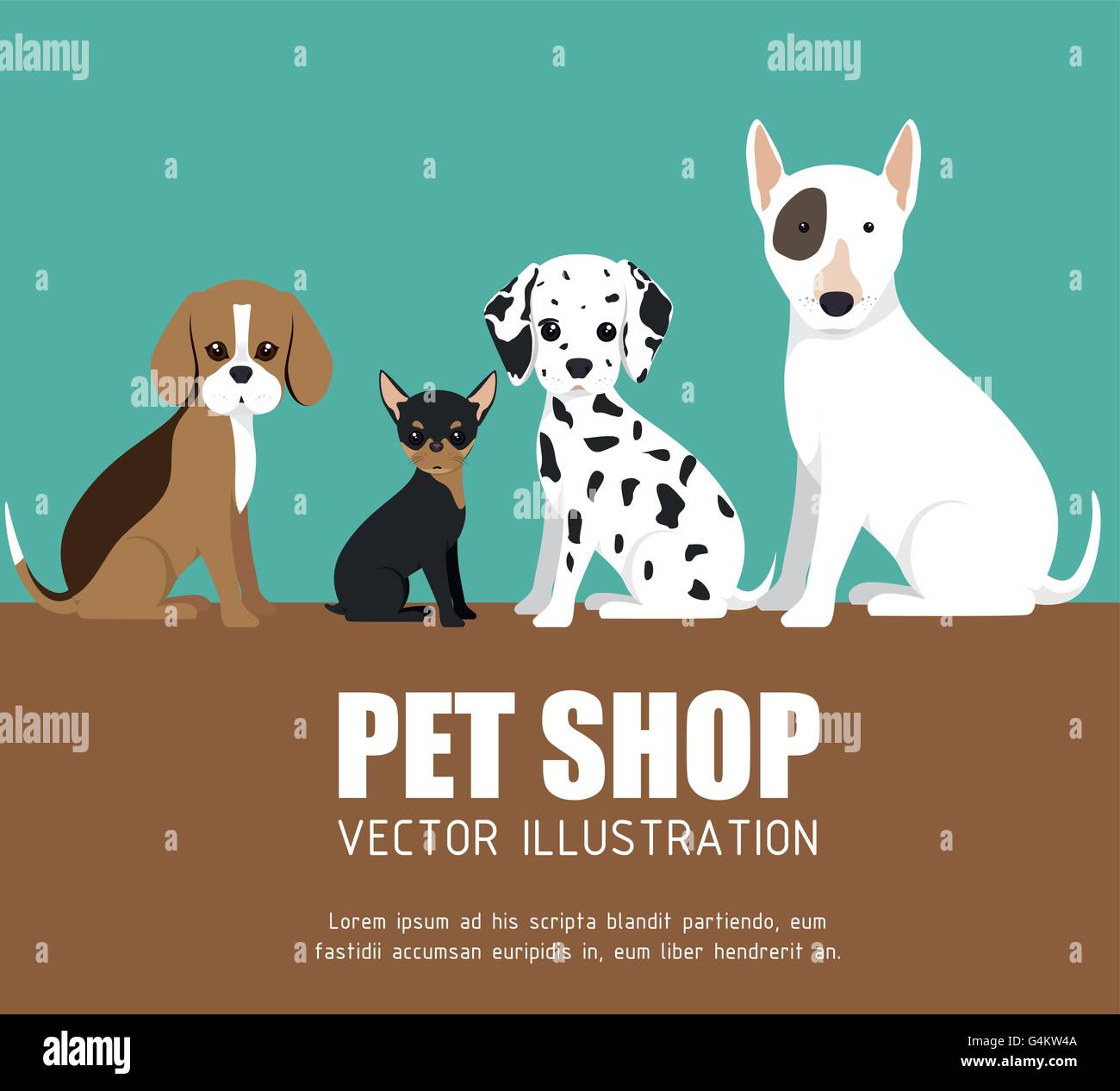 pet shop design Stock Vector Image & Art - Alamy