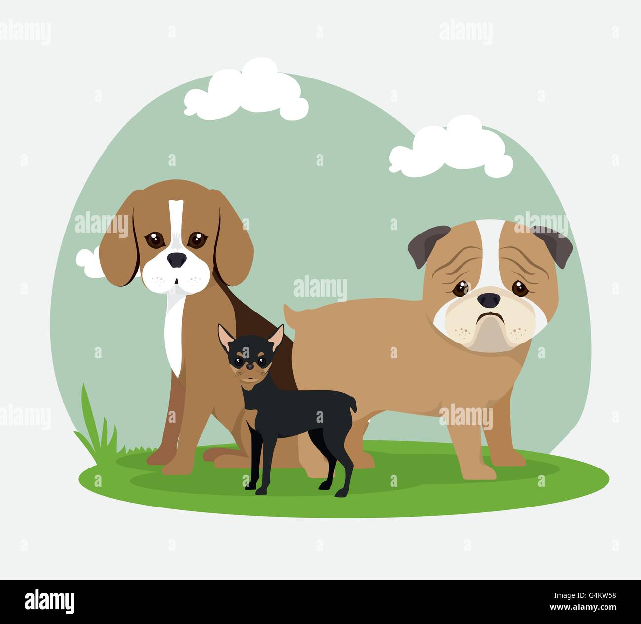 cute dog design Stock Vector Image & Art - Alamy