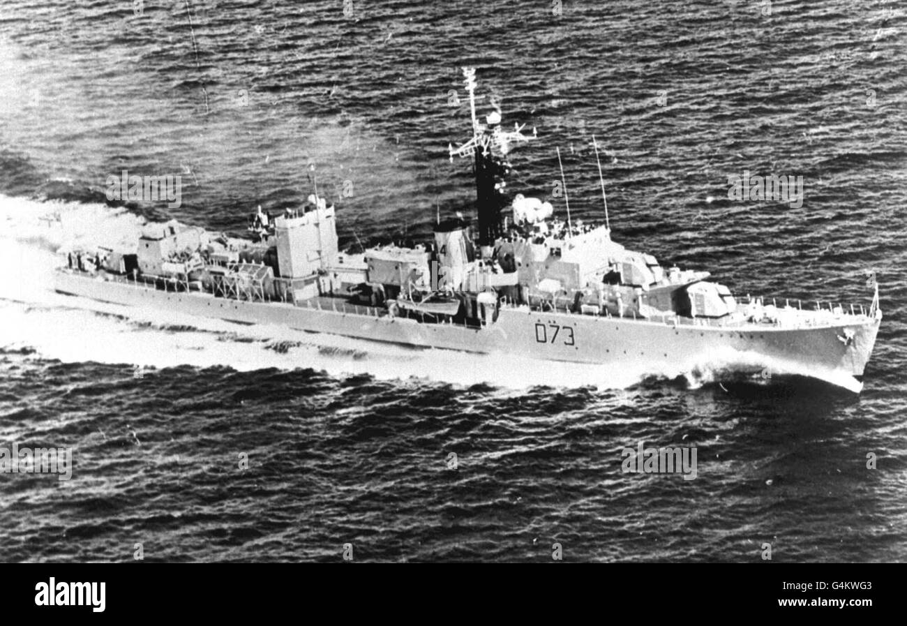 Undated PA library file picture of Britain's last remaining Second ...