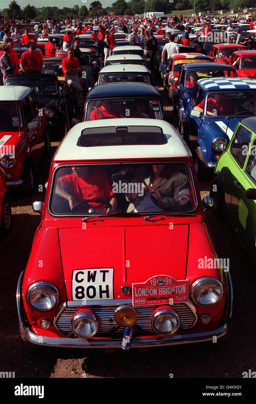 Mini rally brighton hi-res stock photography and images - Alamy