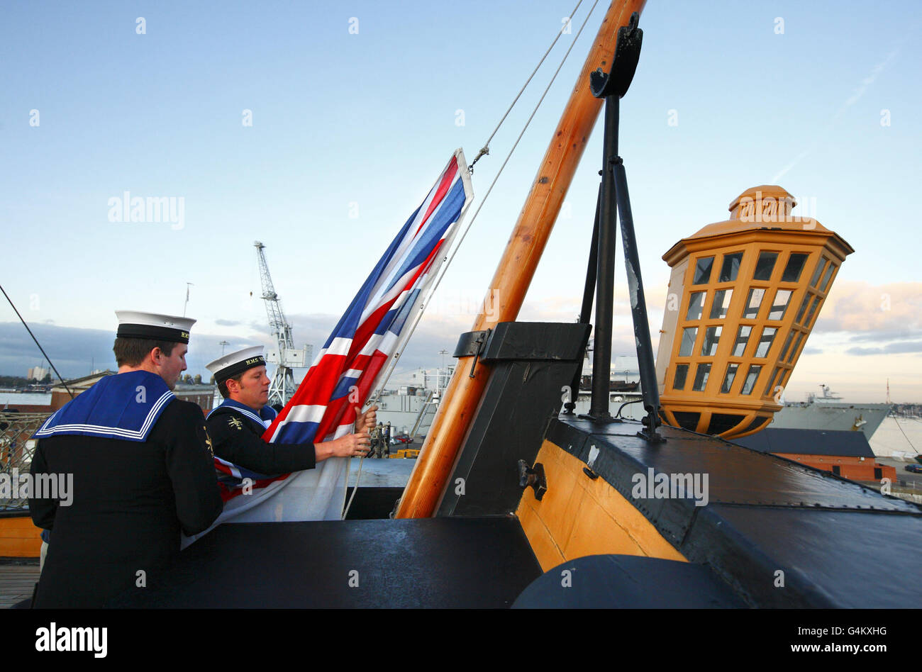 Trafalgar Day celebrations Stock Photo - Alamy