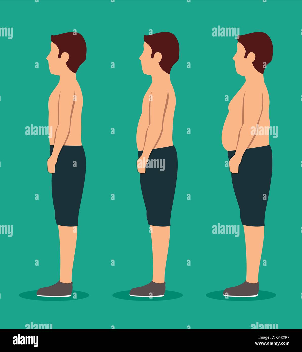 lose weight design Stock Vector Image & Art - Alamy